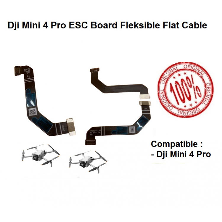 Dji Mini 4 Pro ESC Board Flexible Flat Cable - Mini 4 Pro Kabel Esc